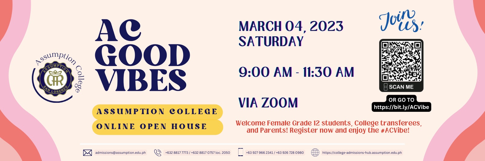 Assumption College Admissions Hub